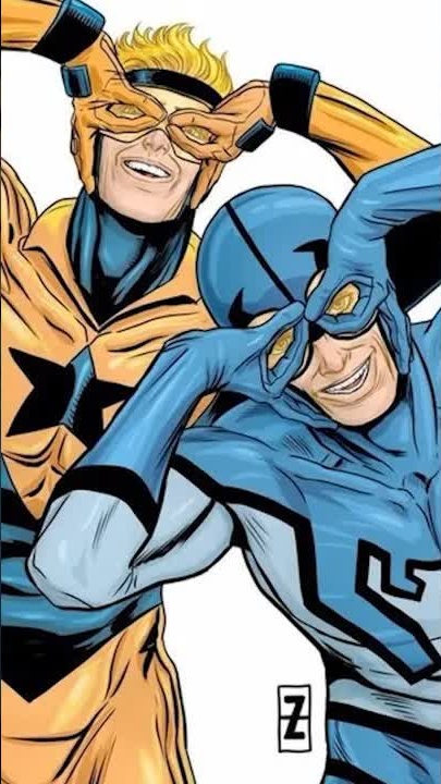 Blue Beetle rejects the Justice League after denying Booster Gold? # ...