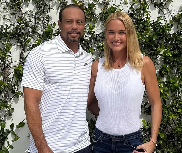 Livvy Dunne and Paul Skenes cozy up to Tiger Woods behind the scenes at ...