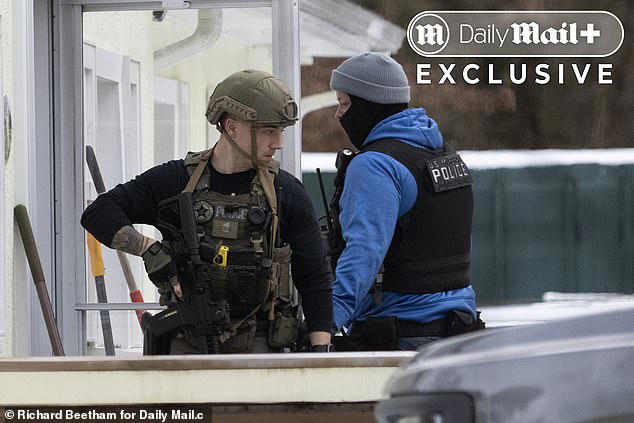Inside armed police raid of Timothy Busfield's mountain hideout