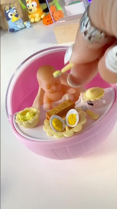 Miniverse make it mini baby food ASMR toy