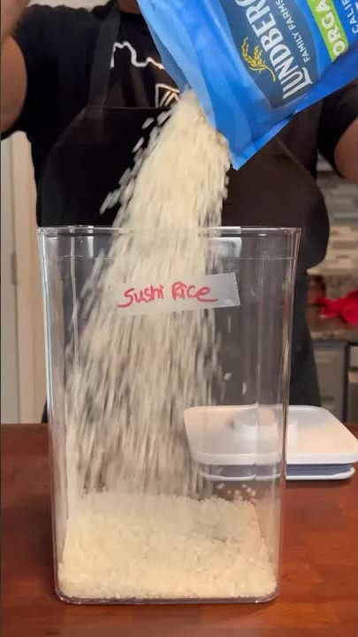 Satisfying rice: transferring Lundberg sushi rice