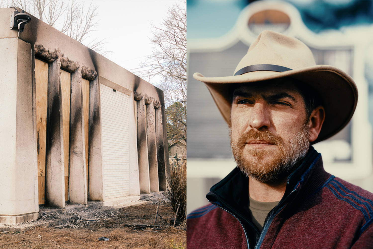 The aftermath of an attack on Mississippi's largest synagogue