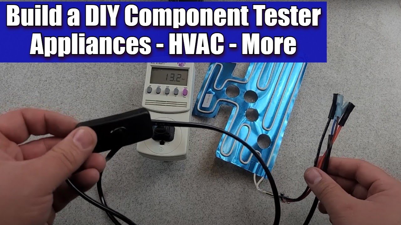 How to test appliance parts with a cheater cord | How to make a DIY ...