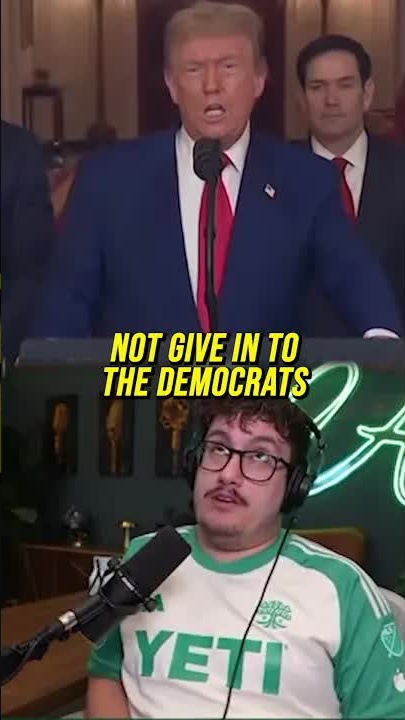 Democrats explaining why the government shut down
