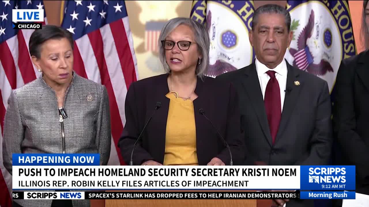Push to impeach DHS Secretary Kristi Noem