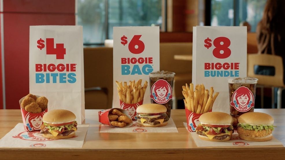Wendy's unveils new Biggie Deals menu