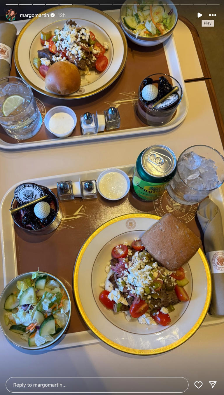 Air Force One serves meal that would make RFK Jr. wince