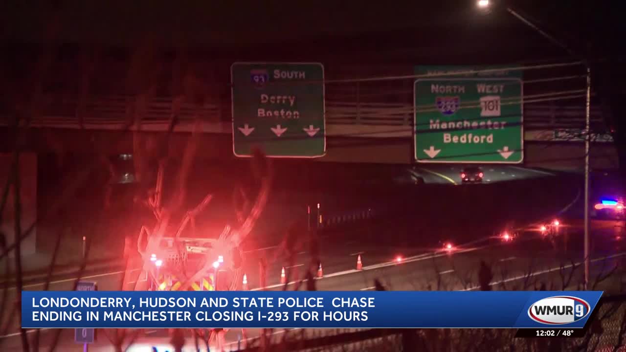 Woman charged after police chase, standoff closes I-293