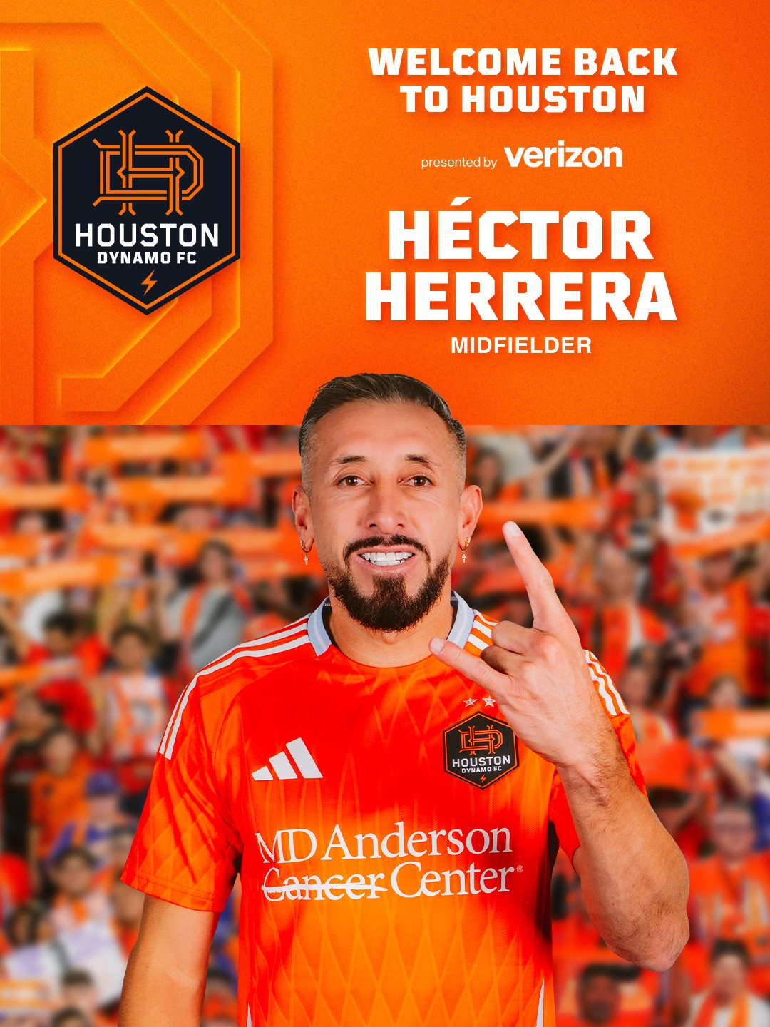 ¡Recupera a su capitán! Héctor Herrera vuelve al Houston Dynamo de la MLS