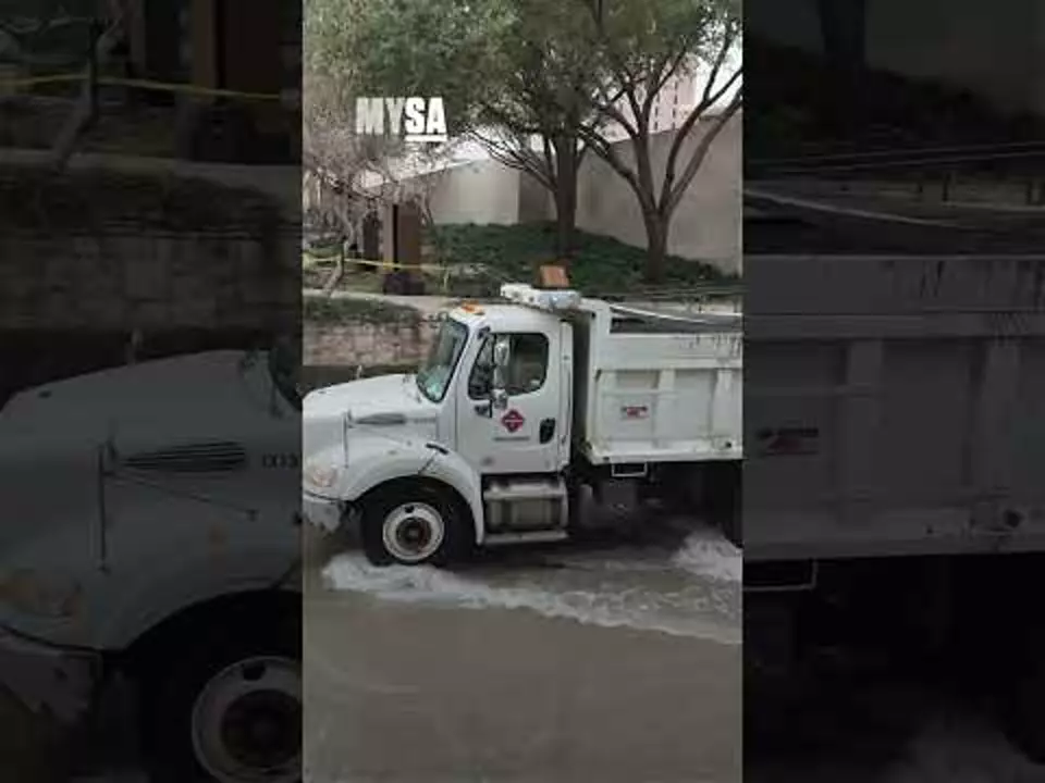 San Antonio River Walk drained for biannual maintenance