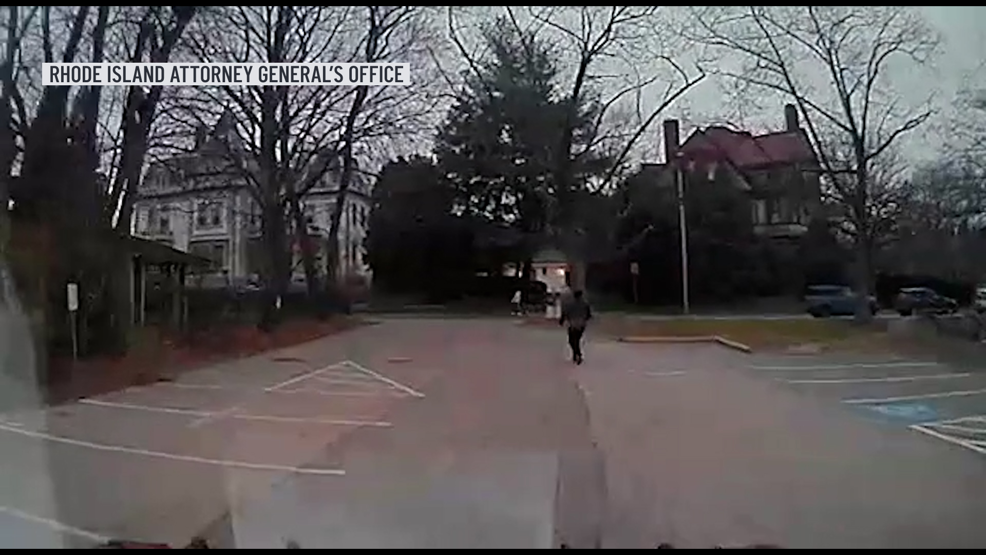 Newly released video shows Brown University gunman moments after shooting