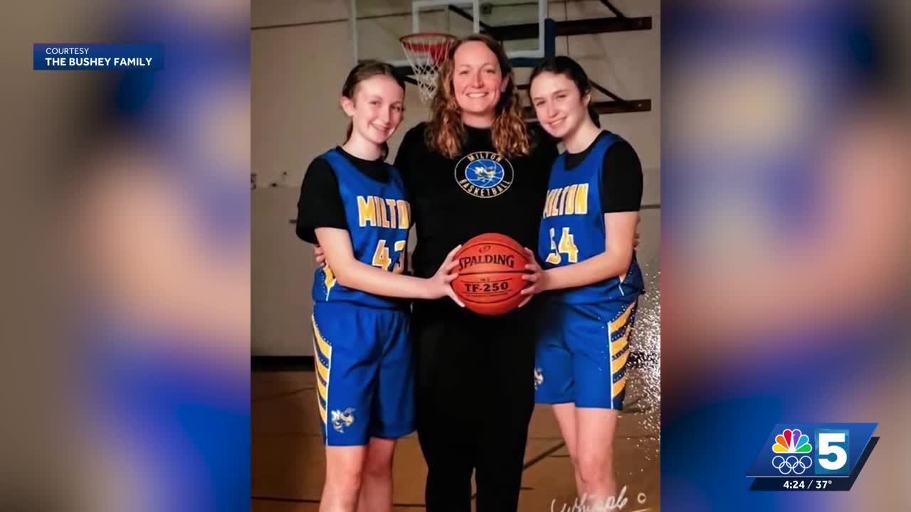 Milton High School girls' basketball features family trio