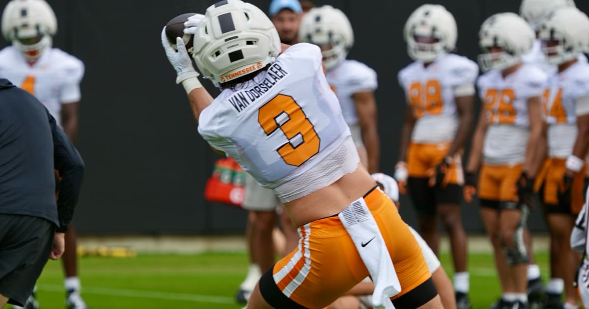 Tennessee tight end Jack Van Dorselaer enters NCAA transfer portal