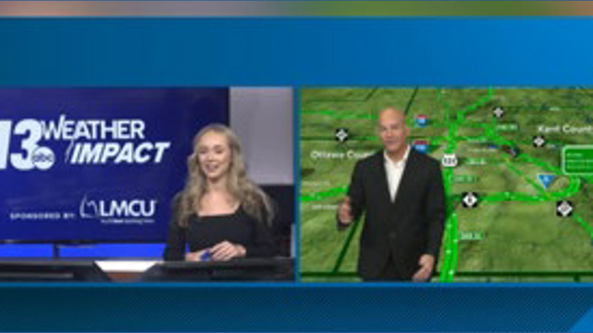 13 ON YOUR SIDE traffic reporter Dave Kaechele shows off his skating skills