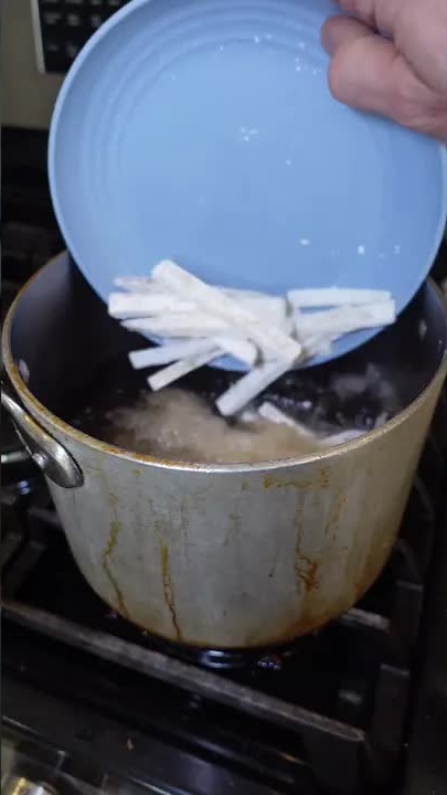 Gourmet duck fat French fries recipe