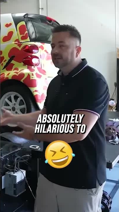 Smart car dyno test before turbo upgrade