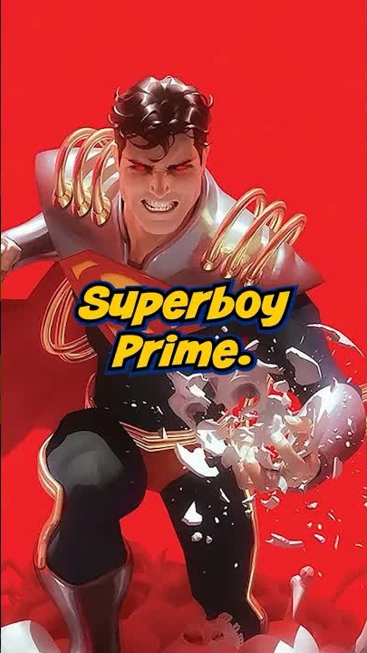 Superboy Prime Gets A Happy Ending Afterall!? #dcuniverse #shortsvideo