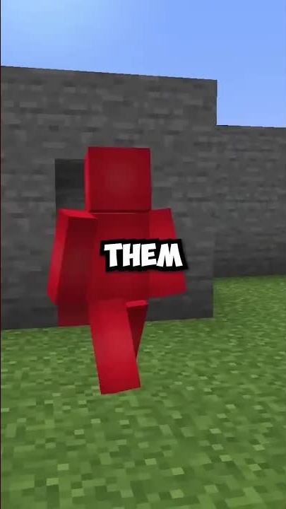 Red vs blue pathways in Minecraft