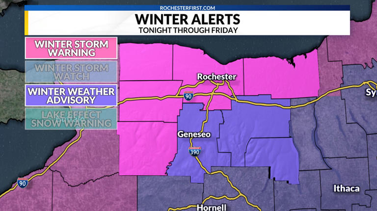 Weather forecast: Thursday snow will impact drivers