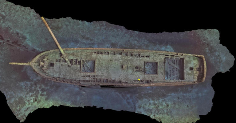 See a 157-year-old Great Lakes shipwreck in stunning detail with this ...