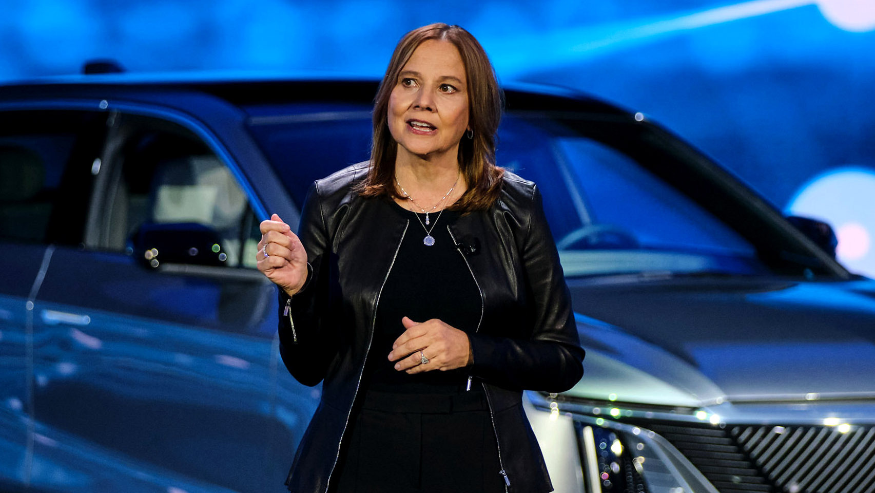 Barra’s playing both sides on EVs, just in case the White House changes