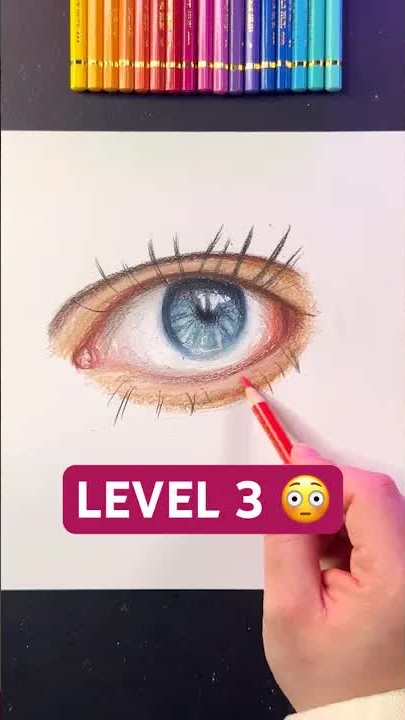 Drawing eyes tutorial: 4 levels of realism
