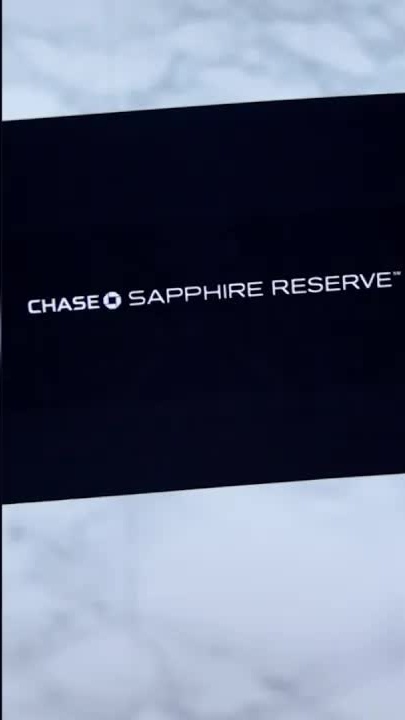 Chase Sapphire Reserve card unboxing
