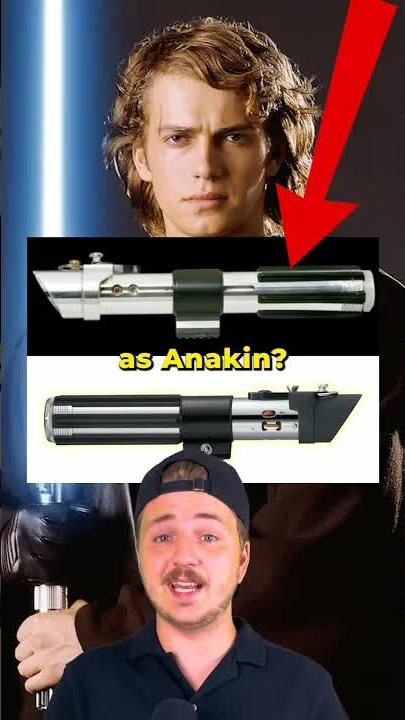 Why does Vader’s lightsaber look just like Anakin’s? #starwars