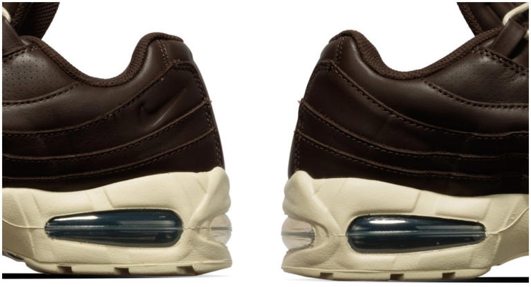 Nike's premium leather Air Max 95 OG big bubble is coming out in a new ...