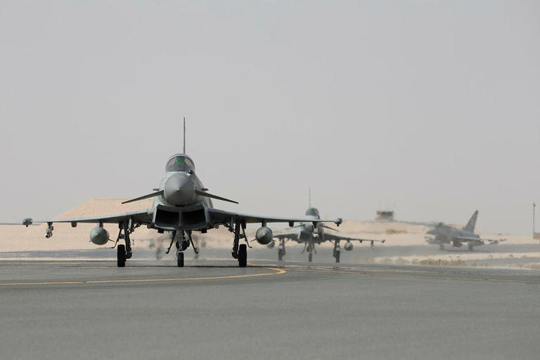 Iran latest: US and UK staff leave Qatar base after Tehran threat