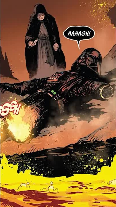 Darth Vader is left to die on Mustafar!