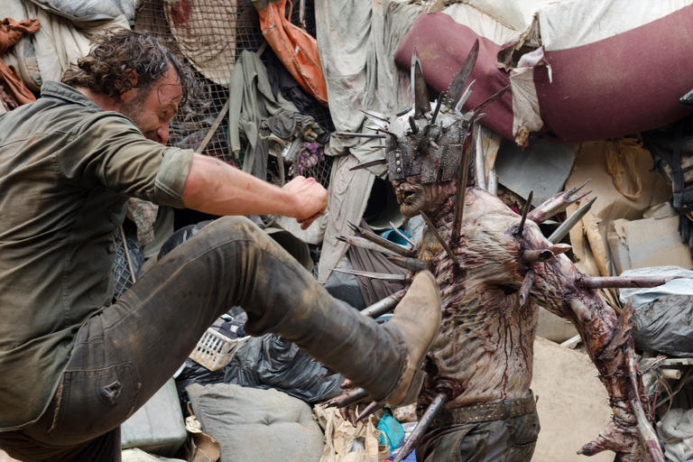 Why the Walking Dead's Andrew Lincoln continuously wore out his boots ...