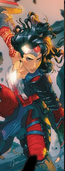 Why did the gods create absolute Wonder Woman?