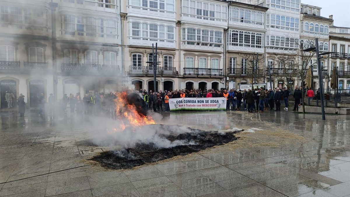 Más ganaderos se suman a la tractorada de Lugo contra el acuerdo con ...