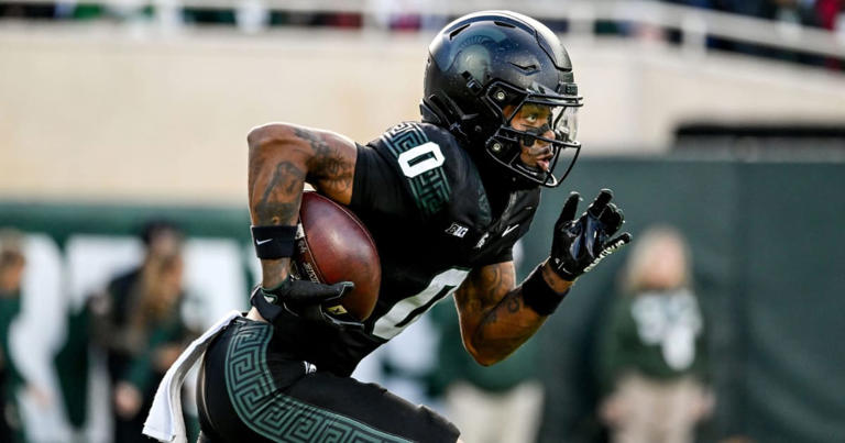 Michigan State WR Alante Brown enters transfer portal