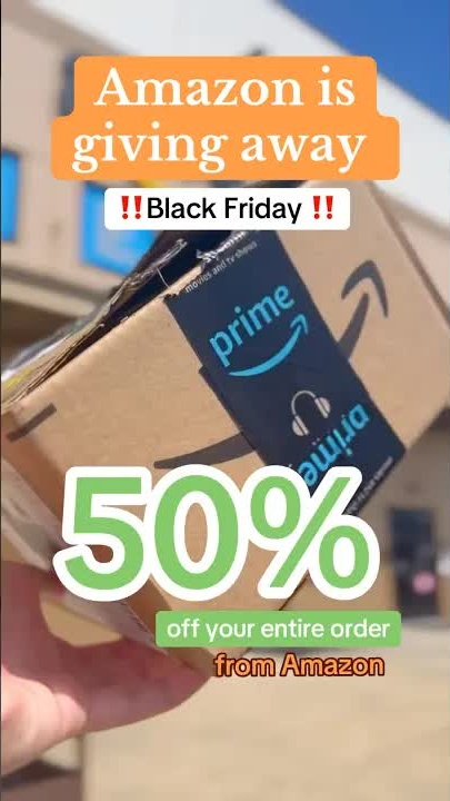 How to get 50% off your Amazon cart