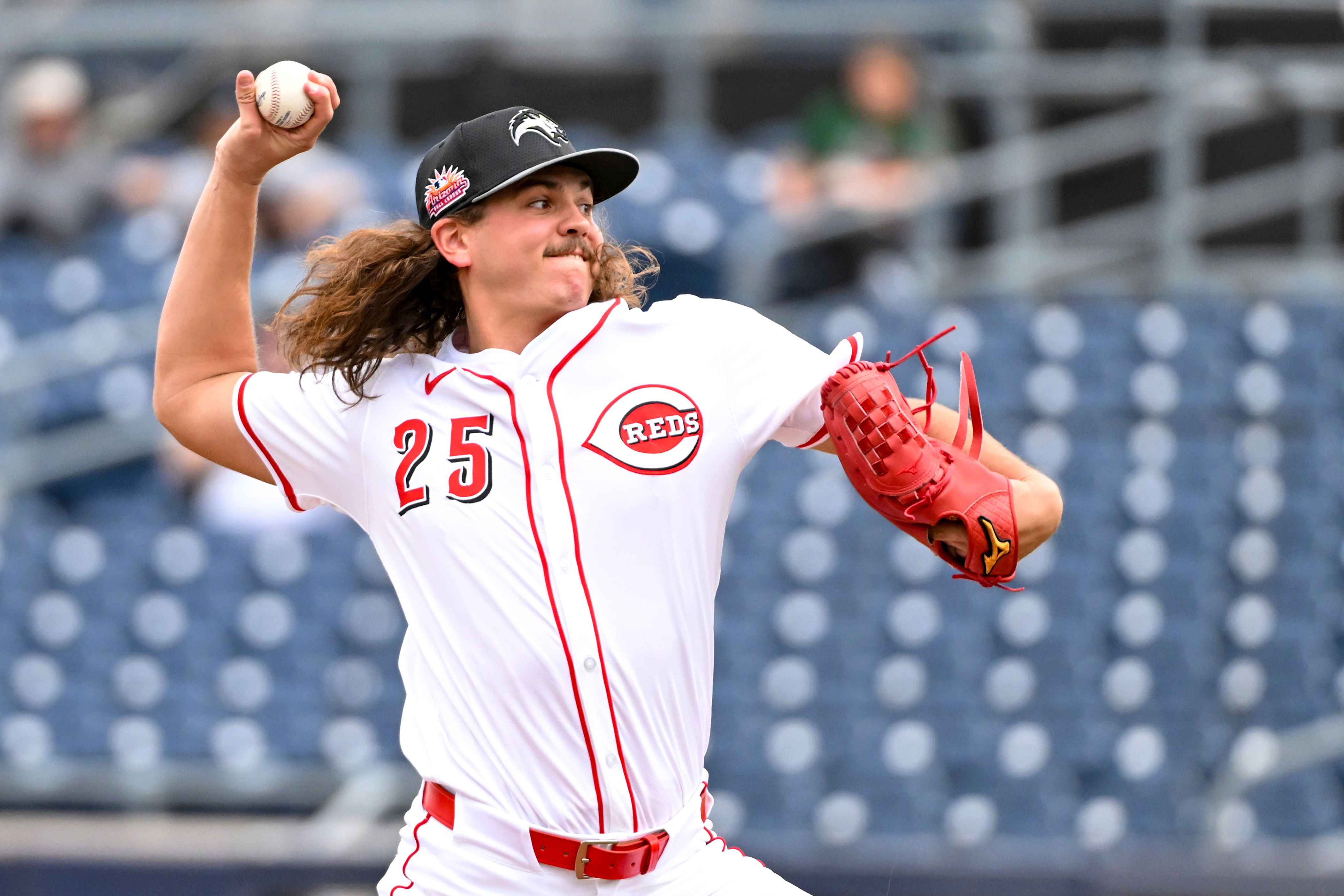 Rhett Lowder is the #3 prospect in the Cincinnati Reds system!