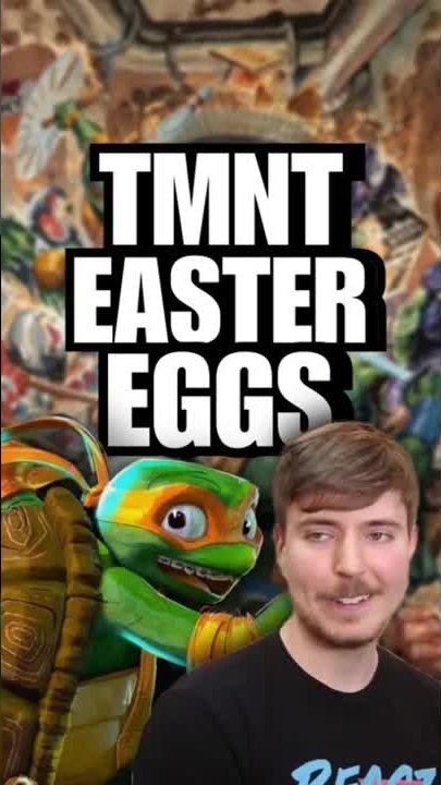 Mutant Mayhem Easter eggs!