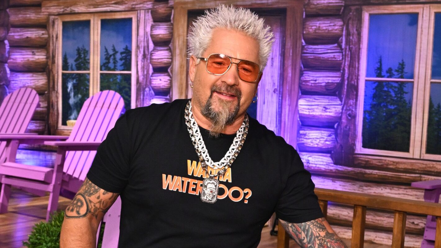 Why is Guy Fieri in a wheelchair?