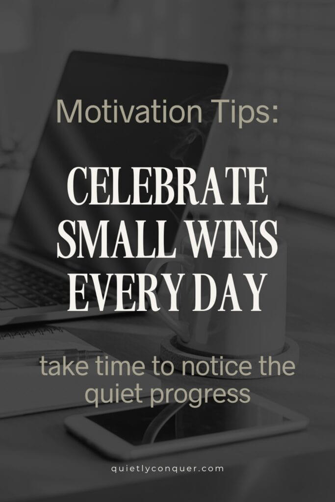 Why small wins matter