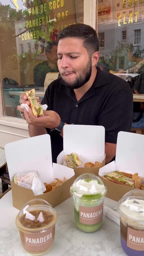 Trying Londons best halal Filipino sandos at Panadera Bakery