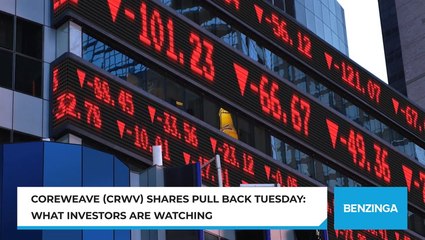 CoreWeave pulls back