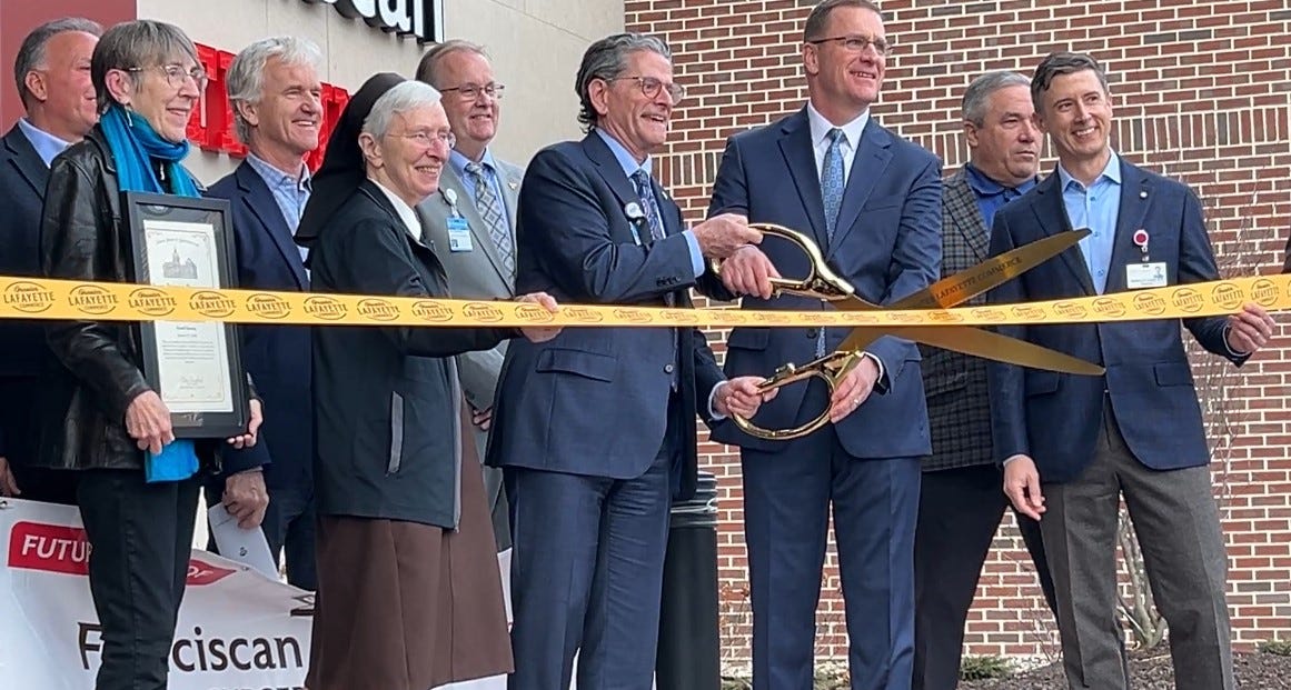 Franciscan, Lafayette Orthopedic Clinic and OrthoIndy open facility