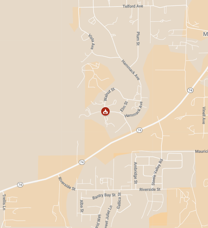 Lake Elsinore woman survives house fire, Red Cross called to assist