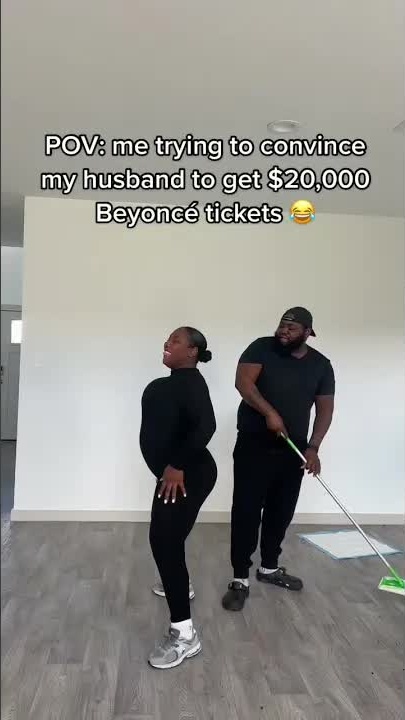 Beyoncé tickets couple goals: dance for concert tickets