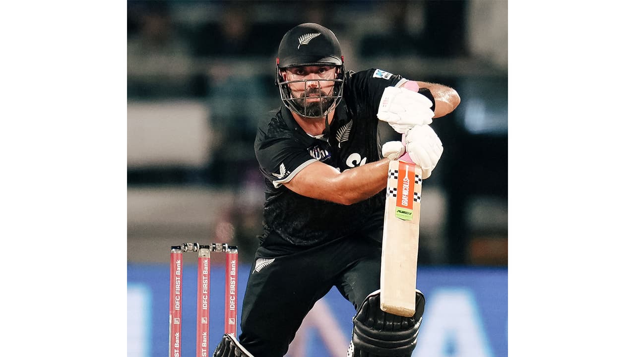 Daryl Mitchell's century helps NZ level series, opens up on strategy