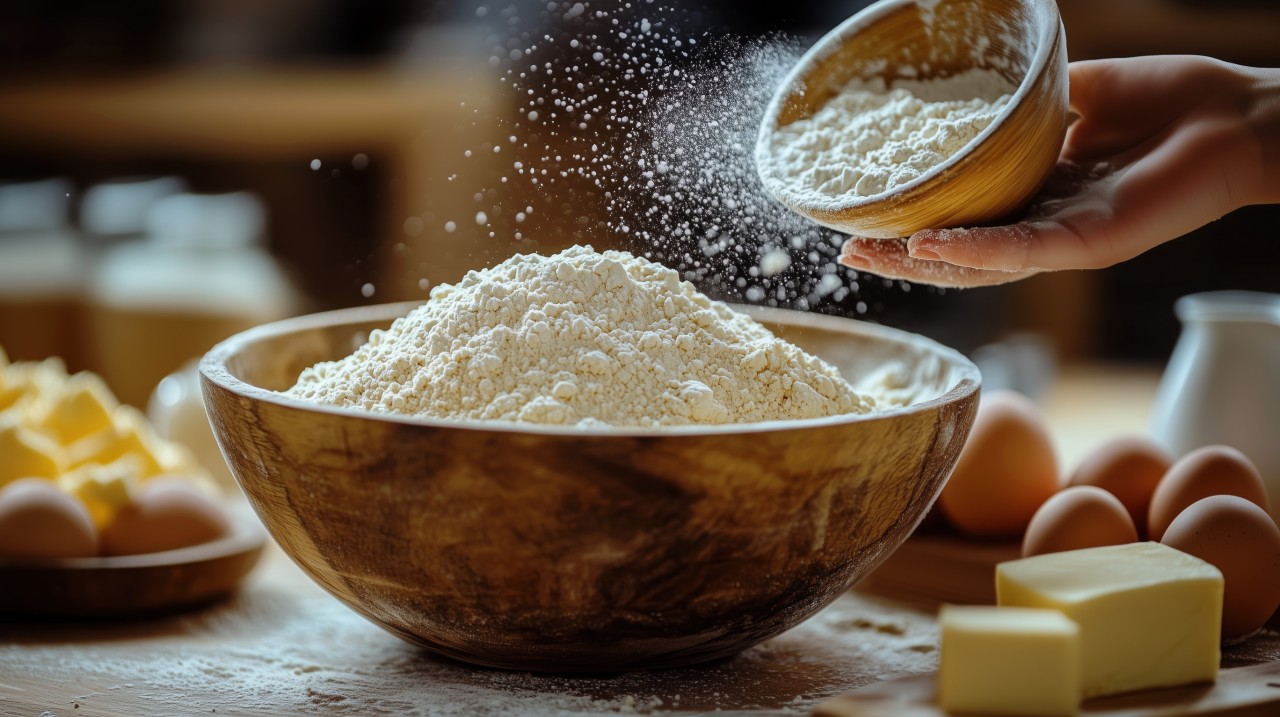 What really separates cake flour from all-purpose flour