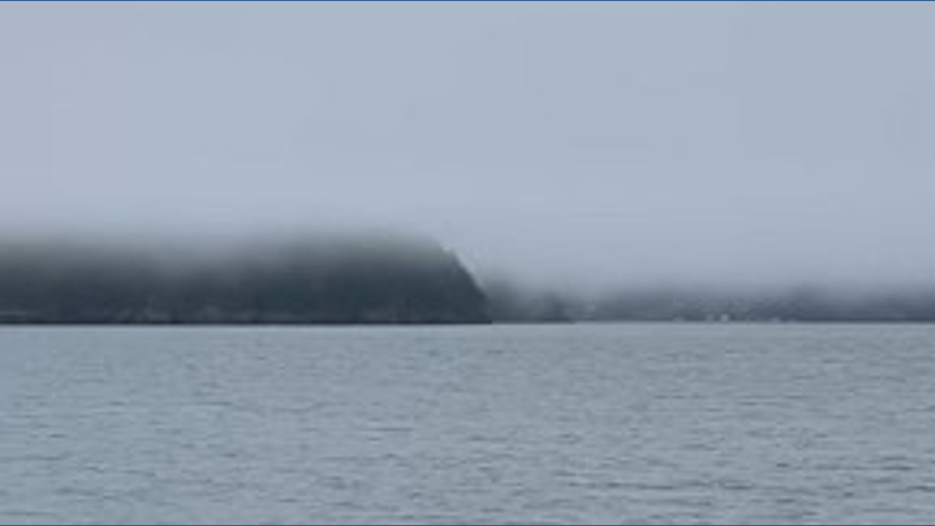 Foggy ferry ride to the San Juans today