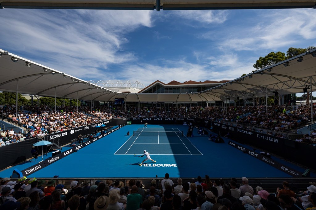 Australian Open lands a hit with 1 point slam