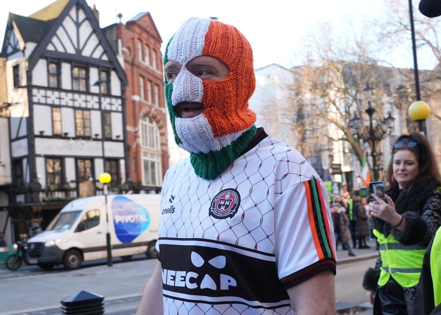 Appeal over Kneecap rapper’s terror case begins at High Court